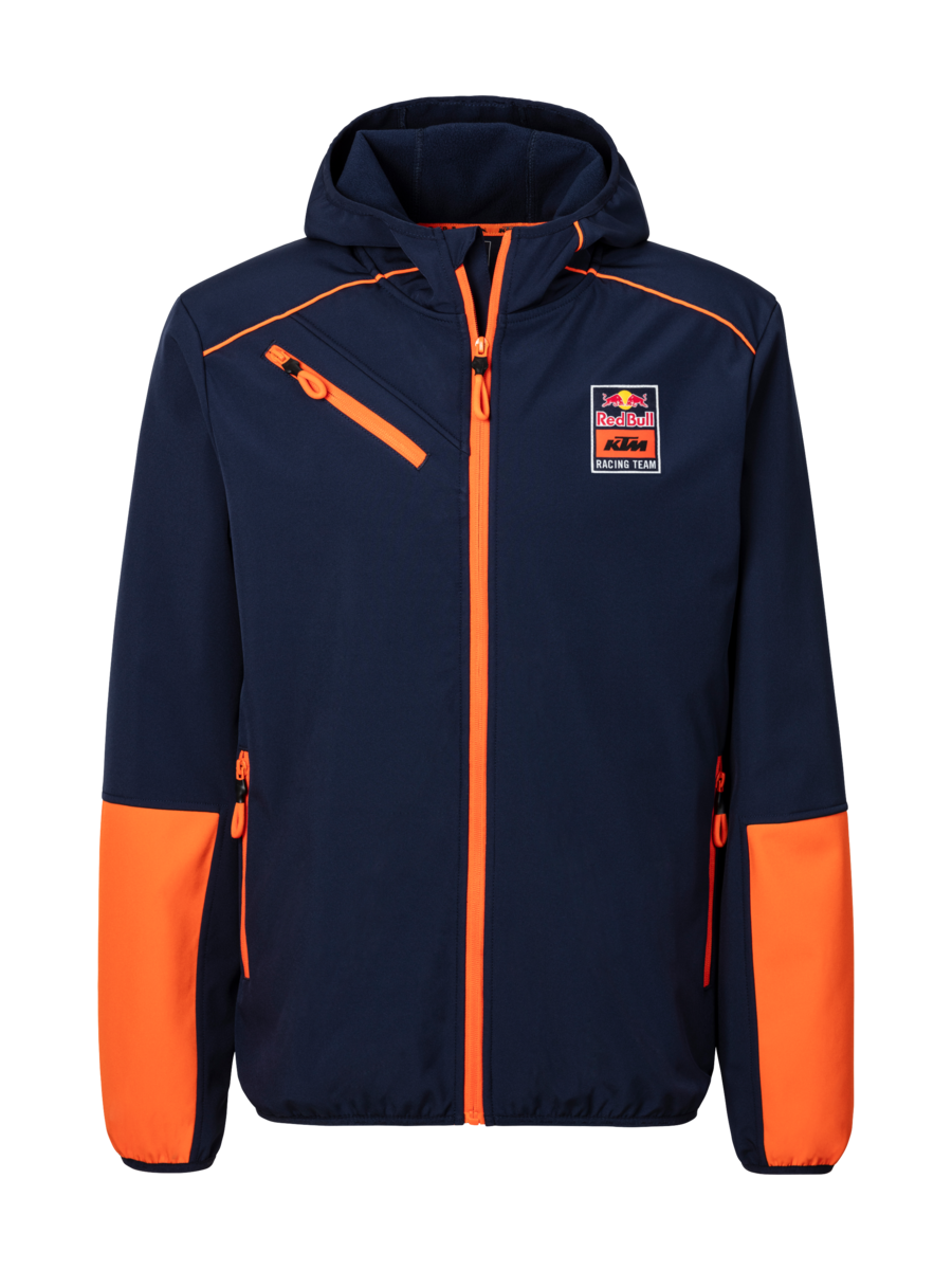 KTM RedBull Jacket – Hooded Zip-Up Team Jacket Softshell Grid ...